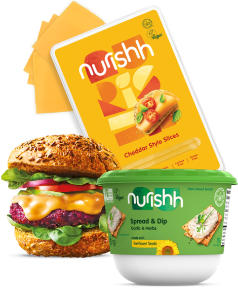 Nurishh Tasty Vegan Cheese Alternative